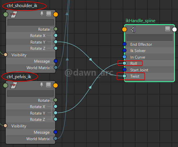 [Maya]Rigging 10 - Spine IK